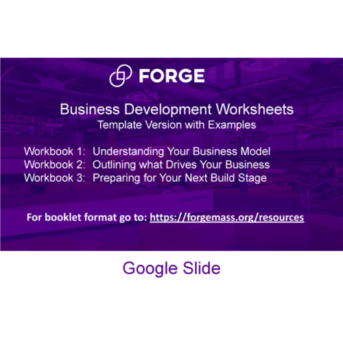 Startup Resources - FORGE